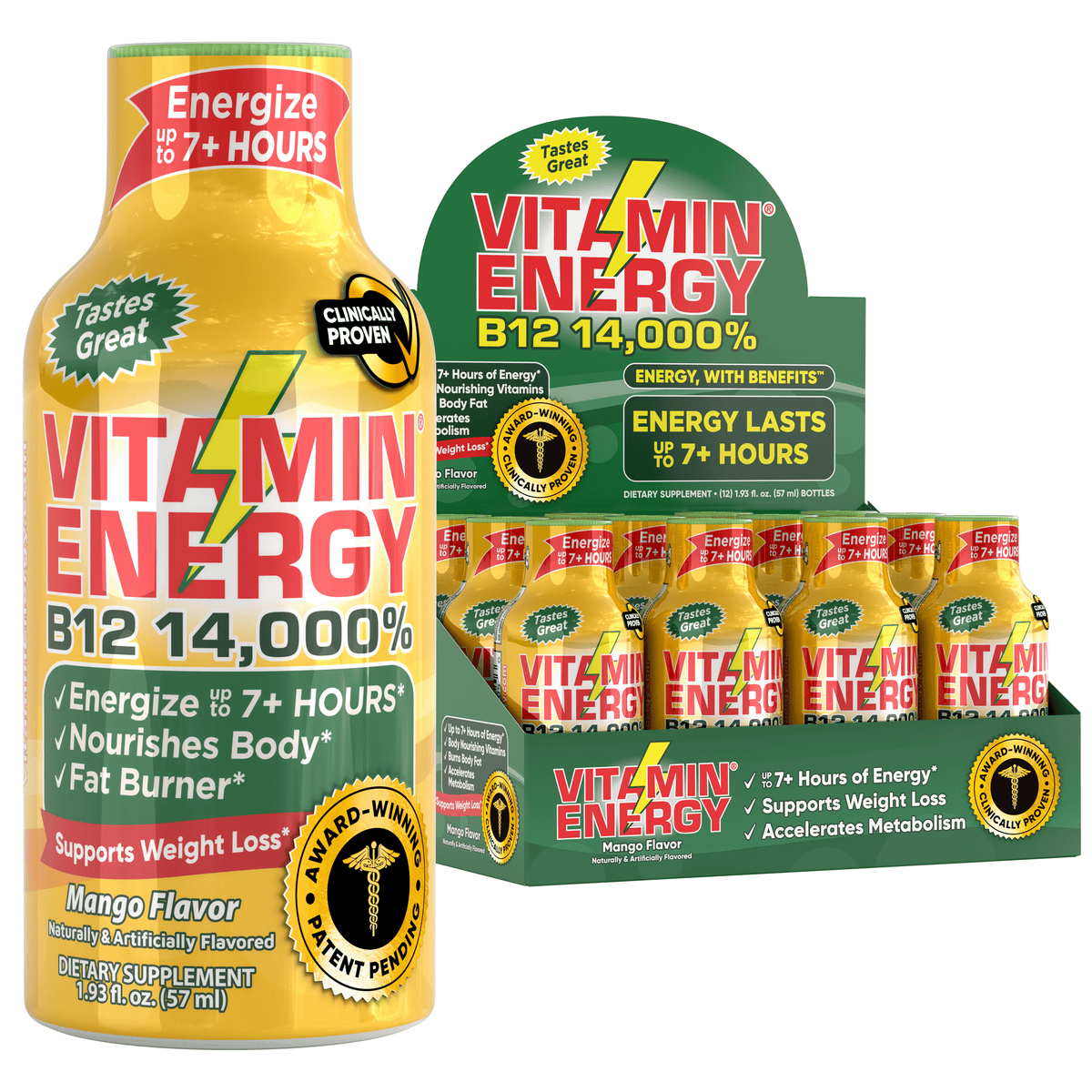 B12. Mango 48-Pack – Vitamin Energy®